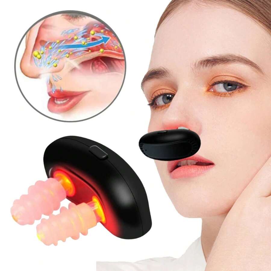 Cordless Red Light Nasal Therapy Device Rhinitis Relief Tool Low ...