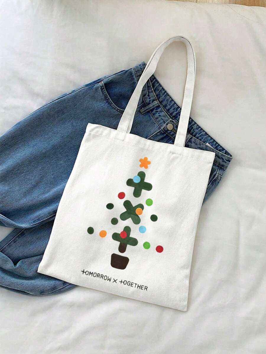Txt Tote Bag Kpop Fan Shopping Bag, Fan Support Signature Bag,Reusable ...