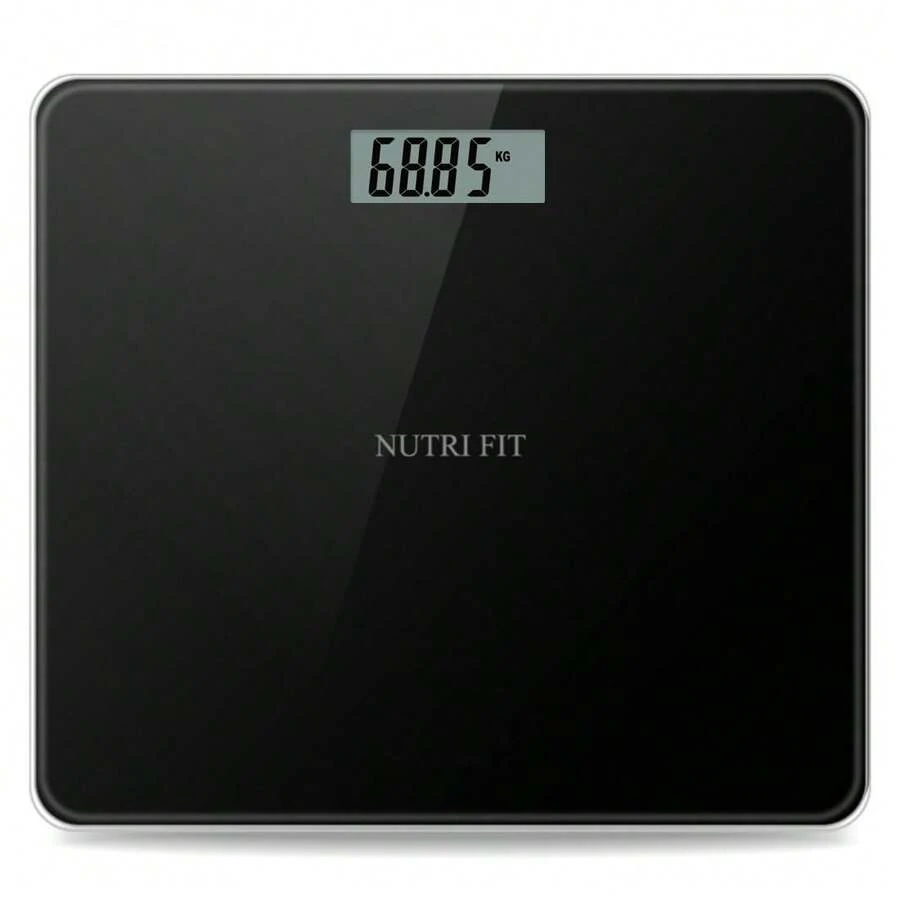 NUTRI FIT Digital Bathroom Scale For Body Weight, Bath Scale For Accurate Weight Watching With ...