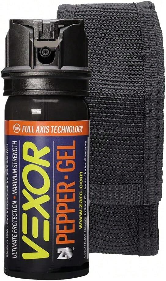 VEXOR Pepper Gel From , Maximum Strength Police Pepper Spray, Gel Is The Future, Full Axis ...