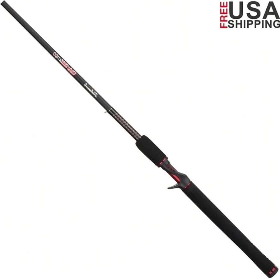 Ugly Stik GX2 Casting Rod 6ft Medium Power 2 Piece Fishing Rod Durable ...