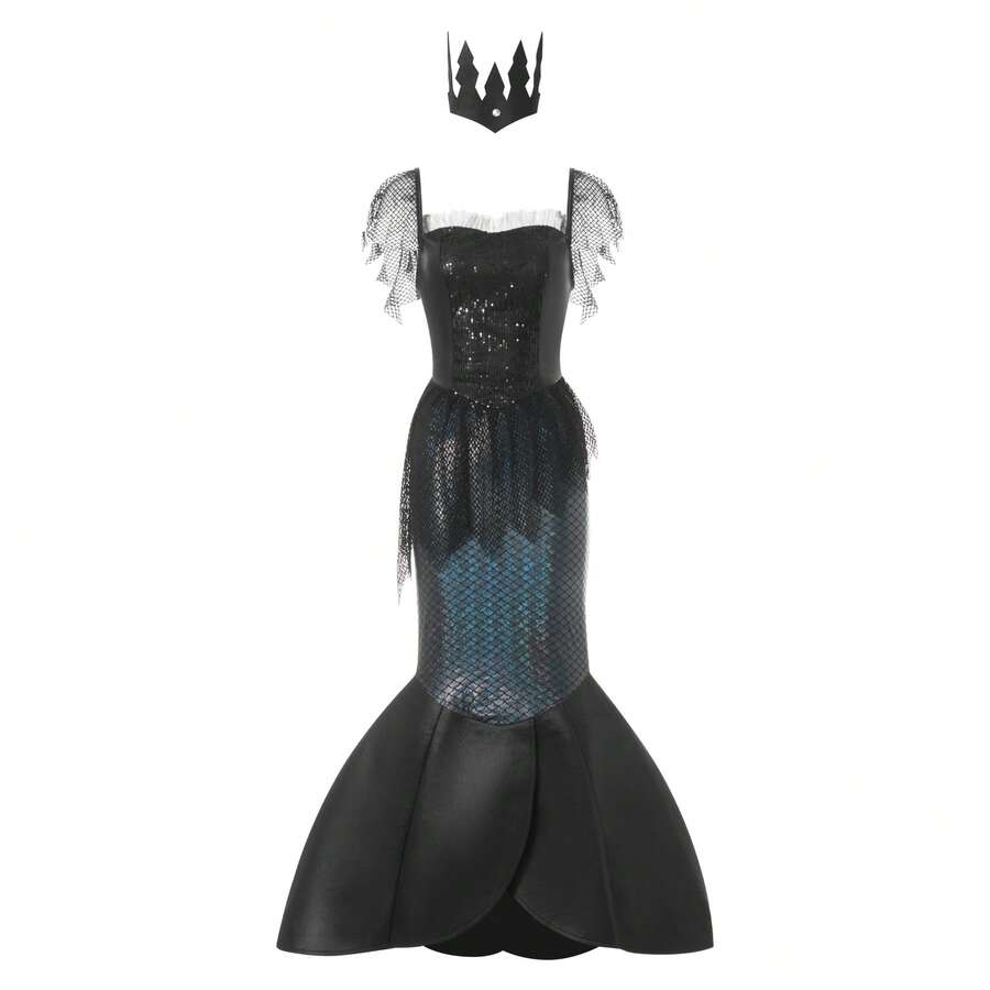 Women Halloween Fancy Dresses Mermaid Costume For Women Halloween ...
