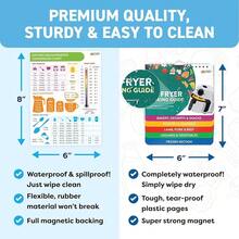 Nuevo 2025- Imán con tabla de trucos y tabla de conversión para ...