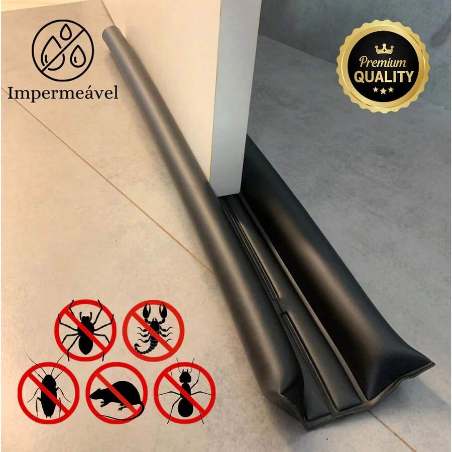 Door Seal Protector Waterproof Roll Double Protection Black Various ...