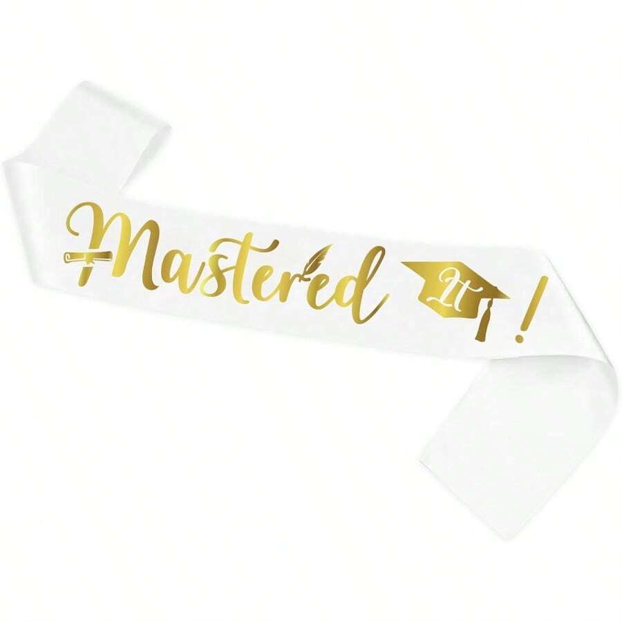 Mastered It 2025 Sash Masters Degree Graduation Gifts Class Of 2025 ...