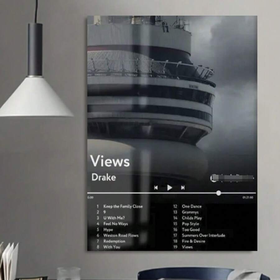 Framed Drake Bundle Set Of Album Cover Posters, Rapper Posters- Take ...