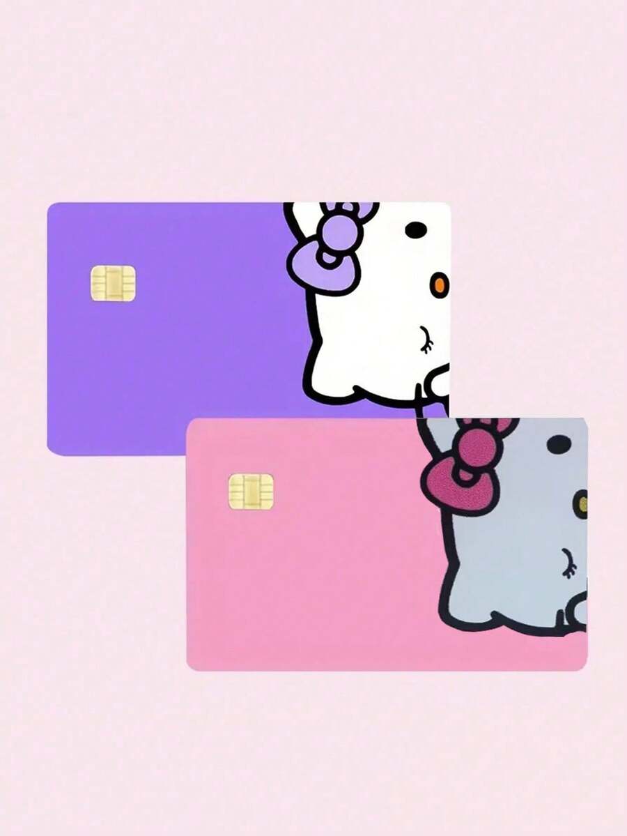 Sanrio Sanrio Hello Kitty Credit Card Stickers, Cartoon Hello Kitty ...