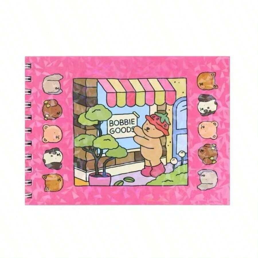 Bobbie Goods Coloring Book - 50 Sheets, Holographic Softcover, A5 220g ...
