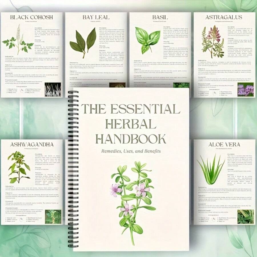 Essential Herbal Guide For Beginners: 50+ Remedies With Medicinal Uses ...