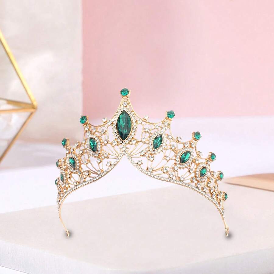 Fashion Headband Bridal Accessory Birthday Crown | SHEIN USA