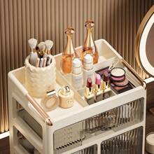 New Makeup Organizer Box, Stylish Vanity Drawer Storage Unit For Skincare, Cosmetics And Beauty ...