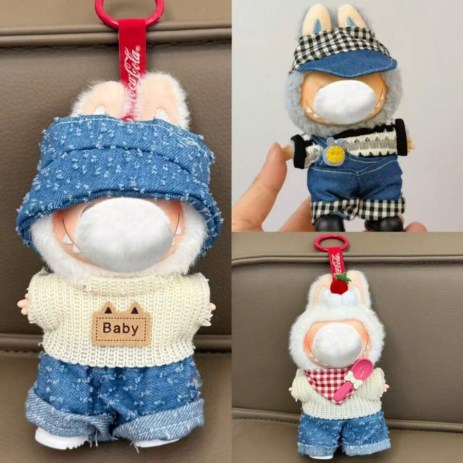 Clothes Only] For LABUBU Doll Outfit Set, 1st 2nd 3rd Generation Doll ...