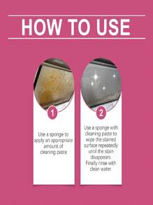 jakehoe 120ml Multi-Purpose Kitchen Cleaner, 100g Stainless Steel ...