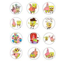 SPONGEBOB 500PCS Cartoon SpongeBob SquarePants Stickers Cute Notebook ...