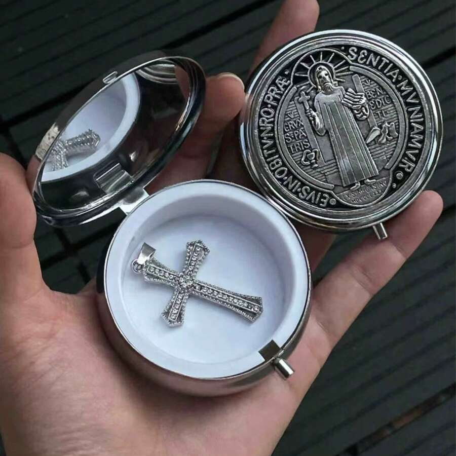 Christian Rosary Storage Box, Multi-Style Options, Suitable For Rosary ...