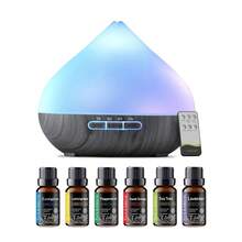 500ml Aromatherapy Essential Oil Diffuser Remote Control Ultrasonic Air ...