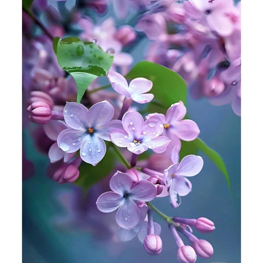 200 semillas de árbol de lila se utilizan para plantar - flores moradas ...