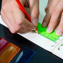 2025 New Model14 Packs 6 Inch Small Rulers For Plastic School Ruler ...