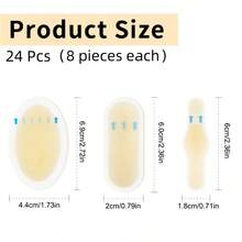 3/9/18/36pcs Gel Blister Bandages For Feet - Cushion For Heel, Toe ...