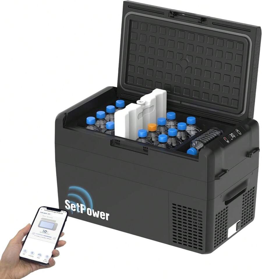 Setpower RF25 Car Refrigerator 12V Portable Fridge For Camping Truck ...