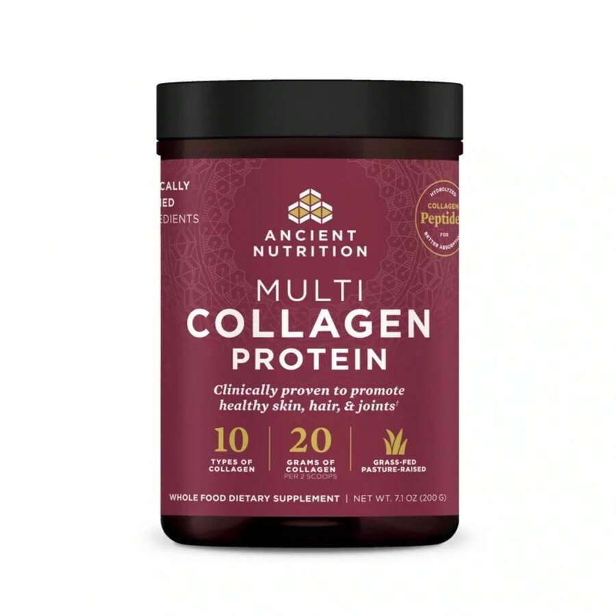 Ancient Nutrition Multi Collagen Protein Powder Unflavored 20 Servings ...