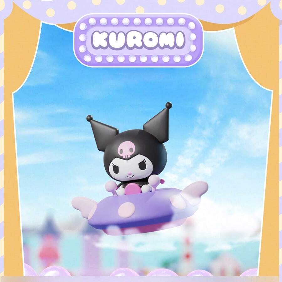 Sanrio Amusement Park Series Desktop Figurines Hello Kitty My Melody