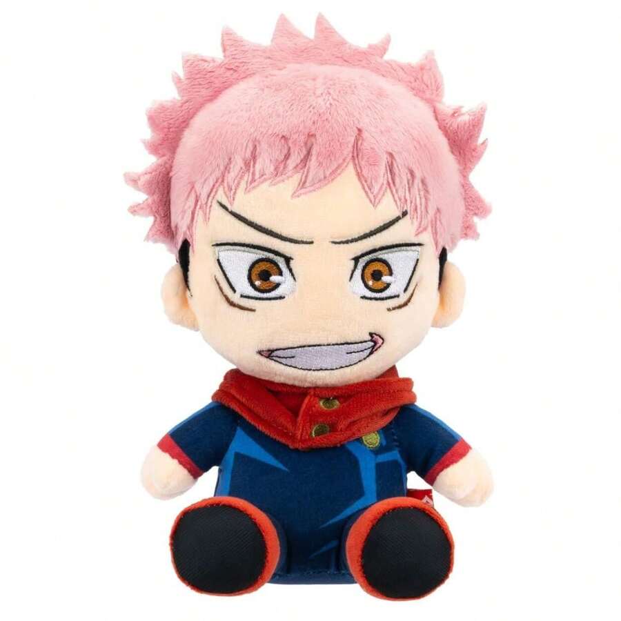 Total Anime 8" Inch Stuffed Plush Toy, Jujutsu Kaisen Yuji Itadori ...