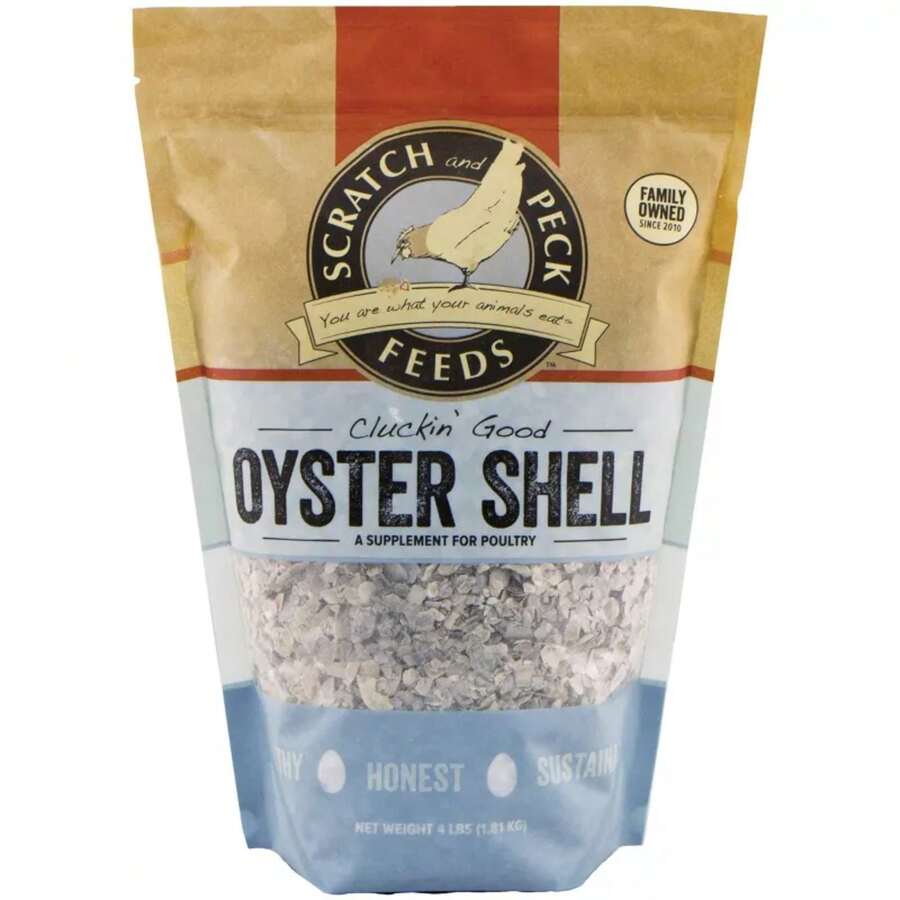 Scratch And Peck Feeds Cluckin Good Organic Ground Oyster Chickens And ...