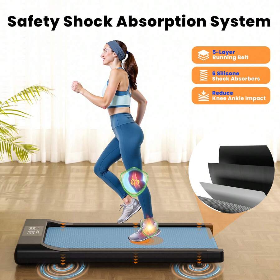 Smart Walking Pad Under Desk Treadmill 2 In 1 Portable Walking Pad ...