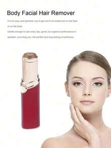 Women's Painless Facial Hair Remover - Instantly Removes Fuzz, Chin ...