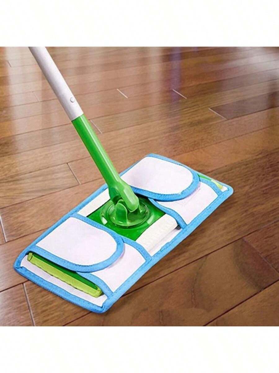 1 Stück passende flache Klebepad Mikrofaser Mopp Aufsatz Mopp Kopf als ...