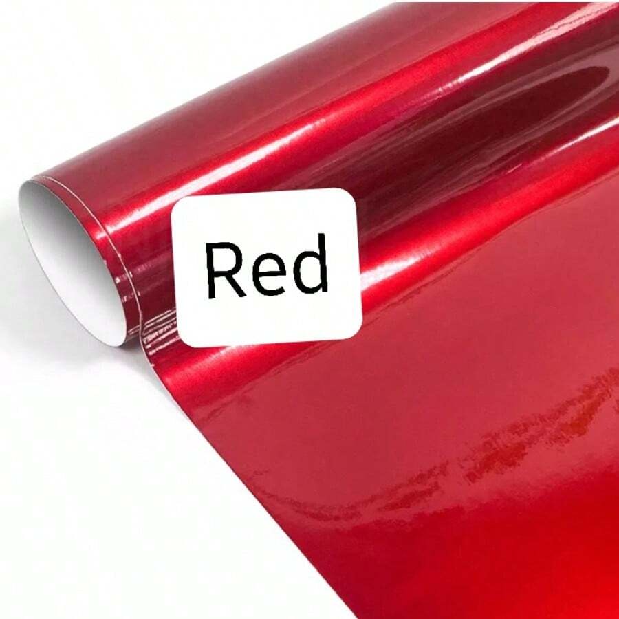 1FT X 5FT High Gloss Polar Red Vinyl Car Motorcycle Wrap Wrapping ...