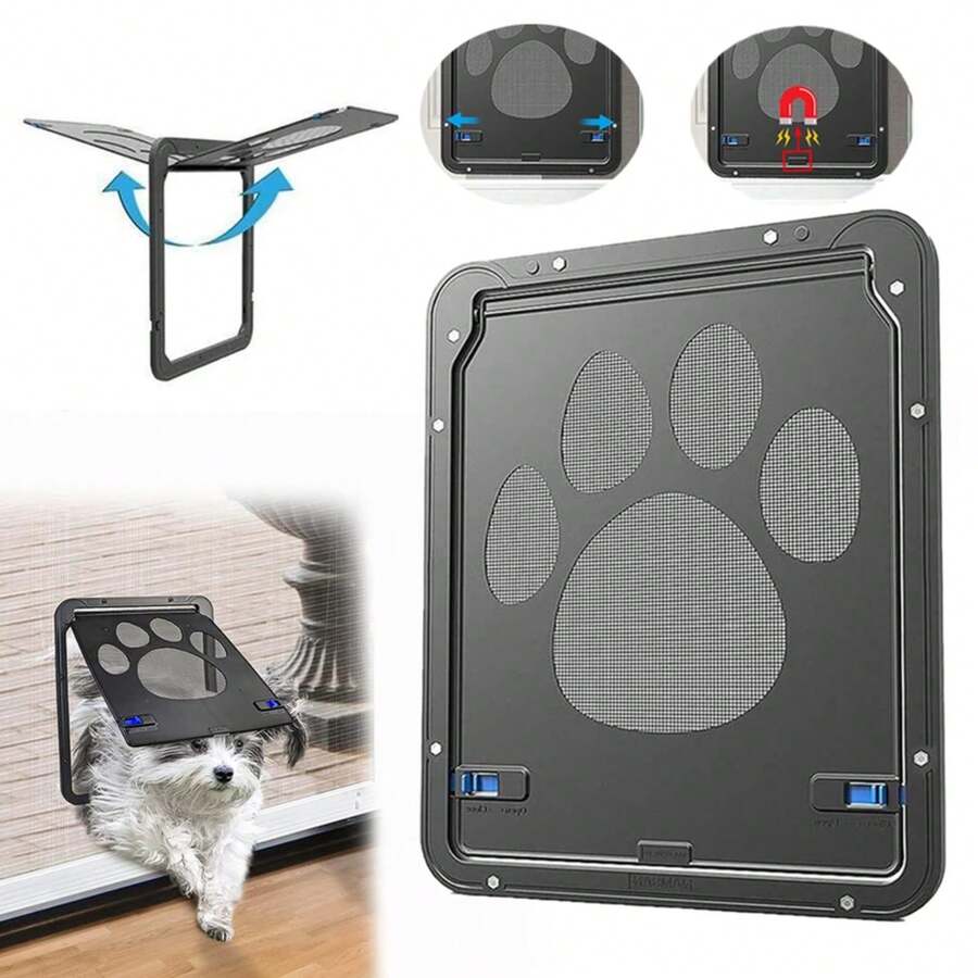 Dog Door For Screen Door, Cat Door For Window Screen,Flap Opening 8 X ...