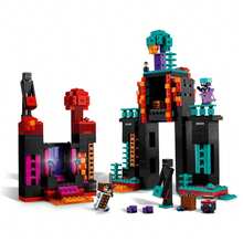 LEGO Minecraft The Enderman Tower 21279 Building Toy, Game Room Decor ...