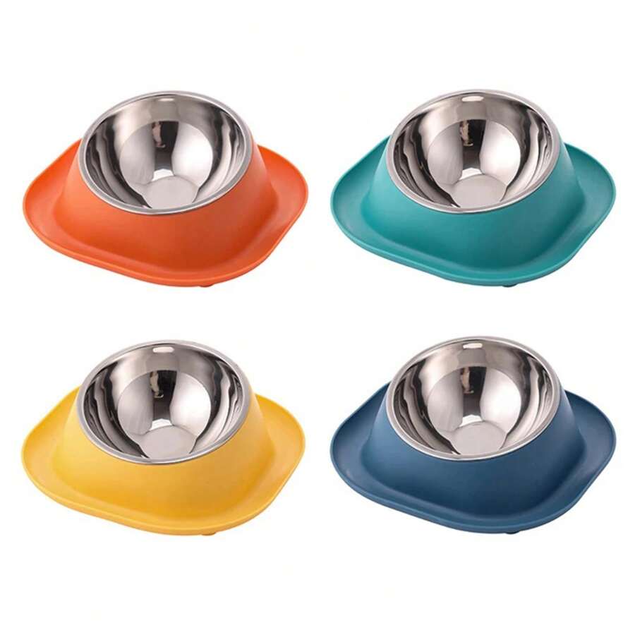 Pet Bowl Single Bowl Ant Resistant Anti-Leakage Design Dog Bowl Cat ...