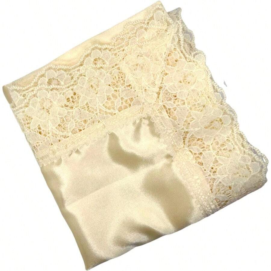 Lap Scarf Body Scarf With Lace Lap Scarves Silk Handkerchief Lapscarfs ...