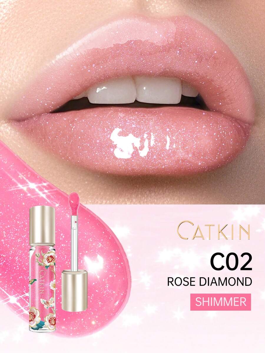 CATKIN CATKIN Serum Plumping Lip Gloss Hydrating Tinted Lip Plumper For ...