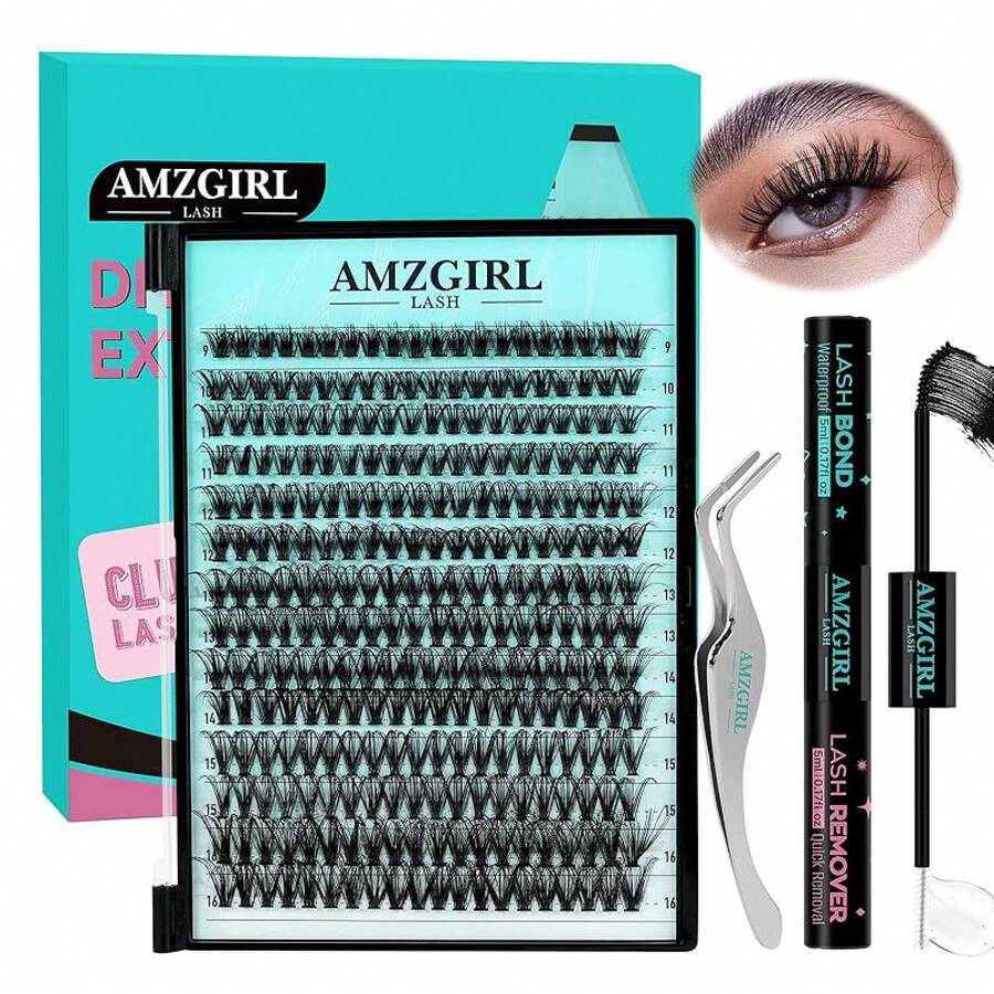 Lash Extension Kit 280PCS Eyelash Clusters 30D Eyelash Extension Kit ...