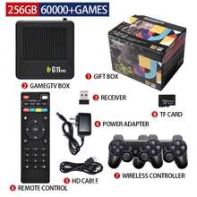 2025 G11PRO Game Console TV Set-Top Box 4K Dual System Android Wireless ...