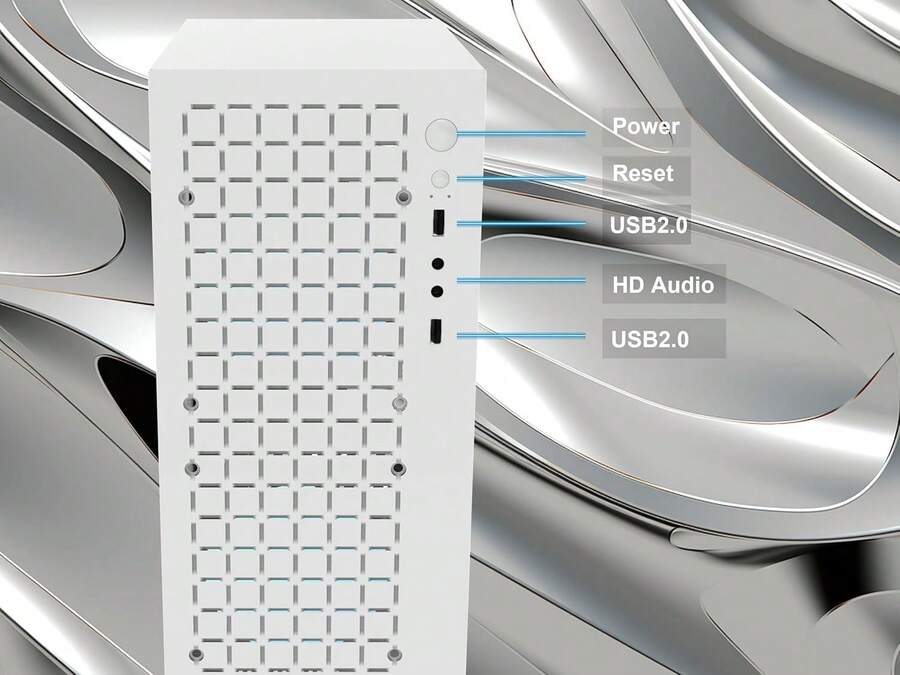 Matx Case,Itx Case,High Airflow Micro ATX PC Case, Support MATX, Mini ...