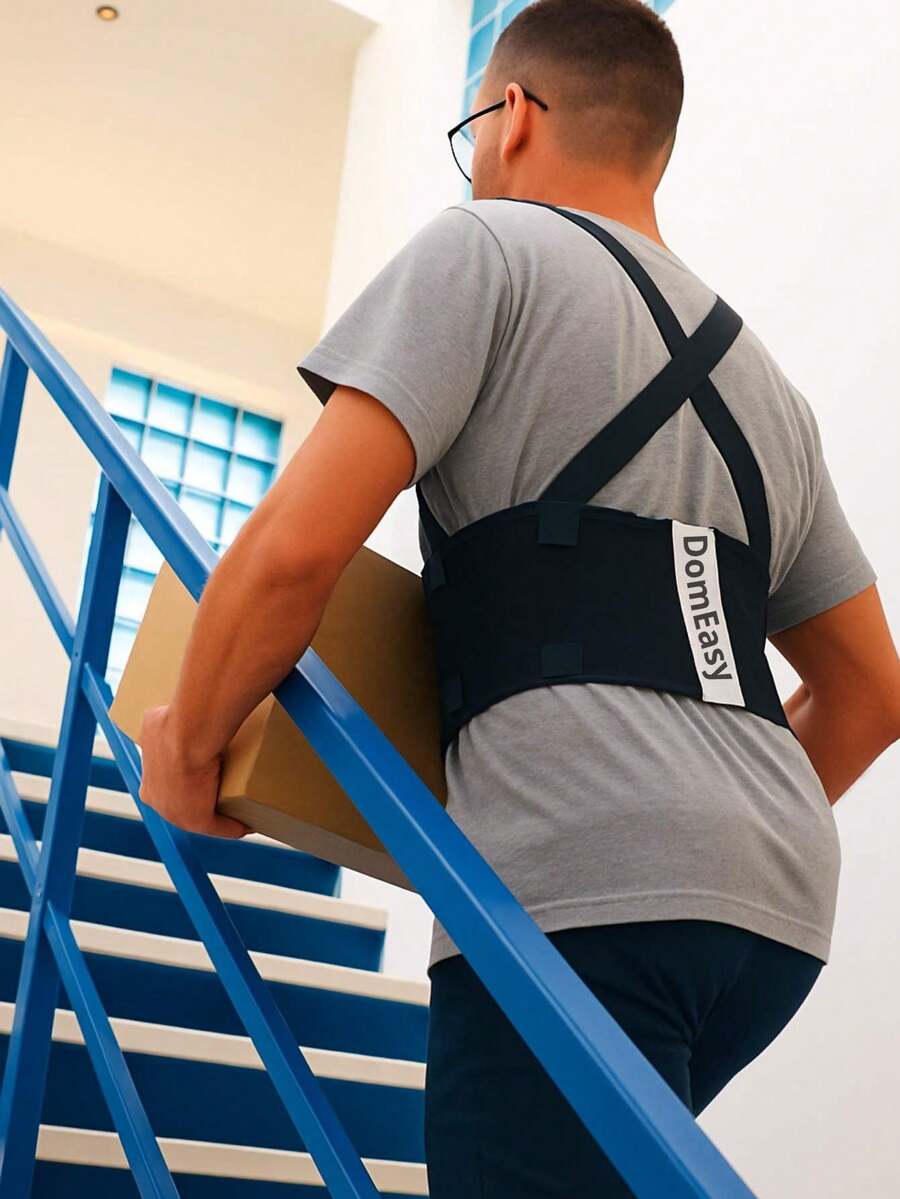 Domeasy Reinforced Ergonomic Vest Belt Posture Corrector Lumbar ...
