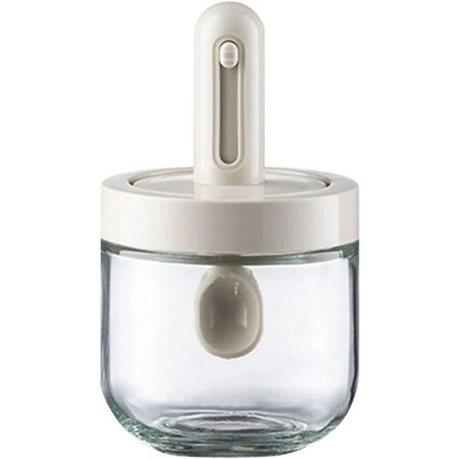 Seasoning Household Condiment Canister Salt Jar Spoon Terrarium ...