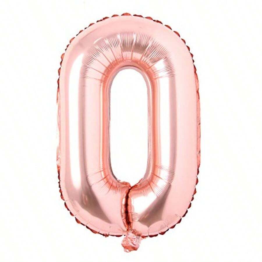 40 Inch Letter Rose Gold Alphabet Number Balloon Foil Mylar Party ...