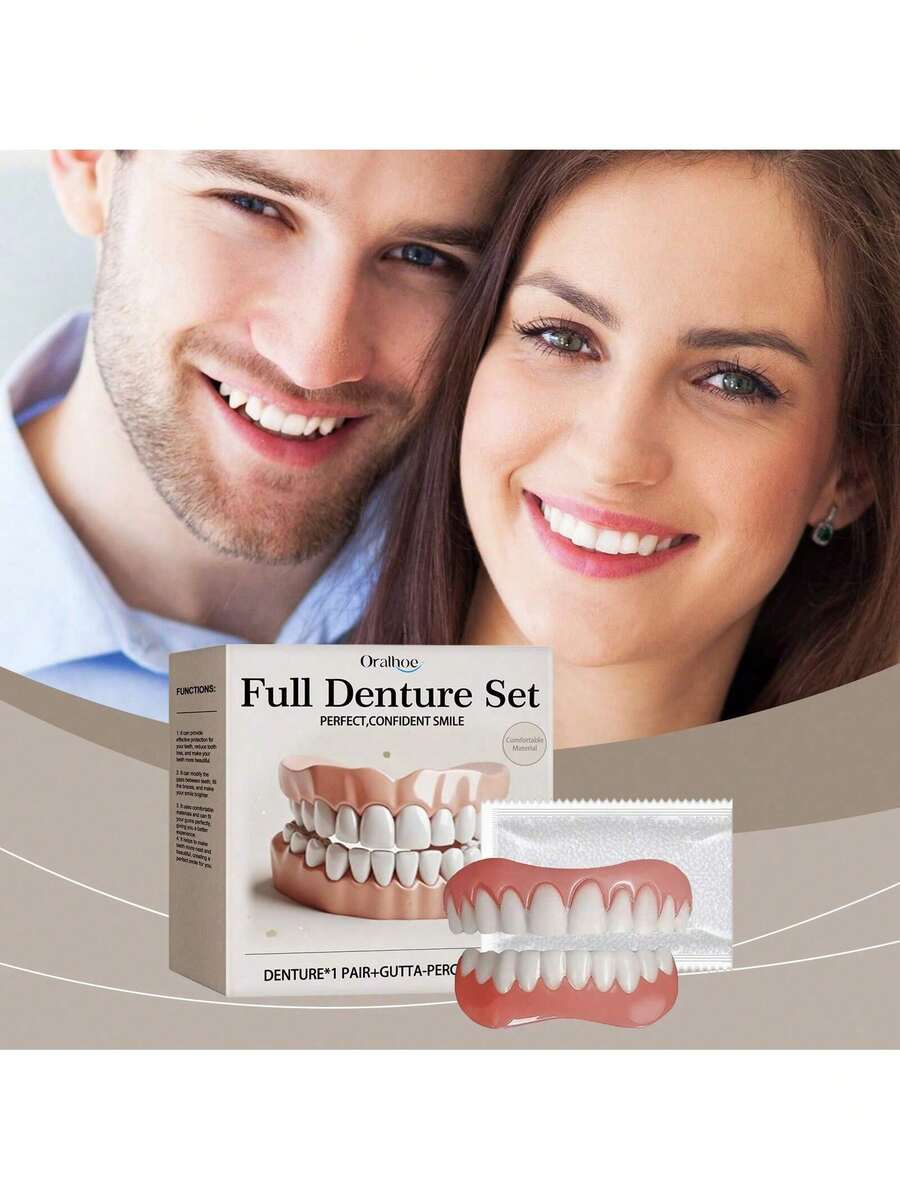 Dentures Modified Suit Teeth Manicure Set Modified Teeth Gap Improve ...