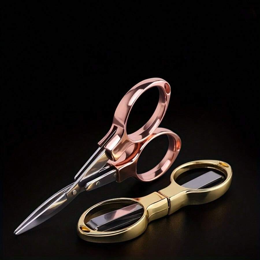 Multifunctional Retractable Stainless Steel Folding Scissors, Mini ...