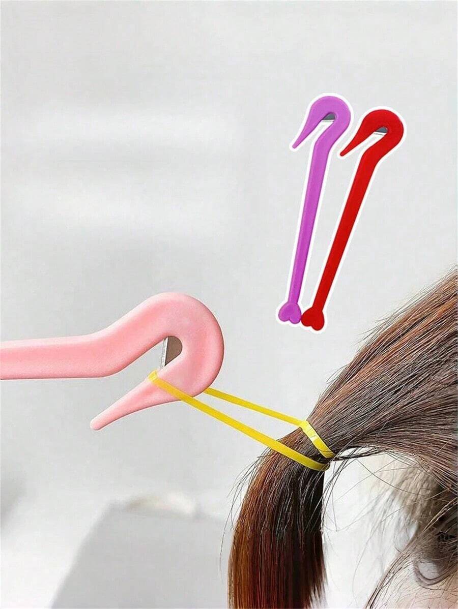 1pc Elastic Hair Band Remover Hair Ties Hair Accessories Tools For ...