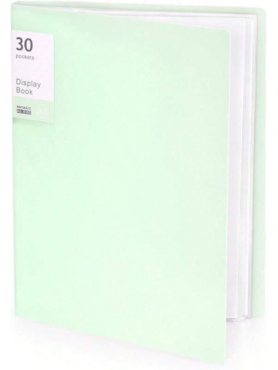 Tamaki Portfolio Binder With Plastic Sleeves, Pocket Portfolio Folder ...