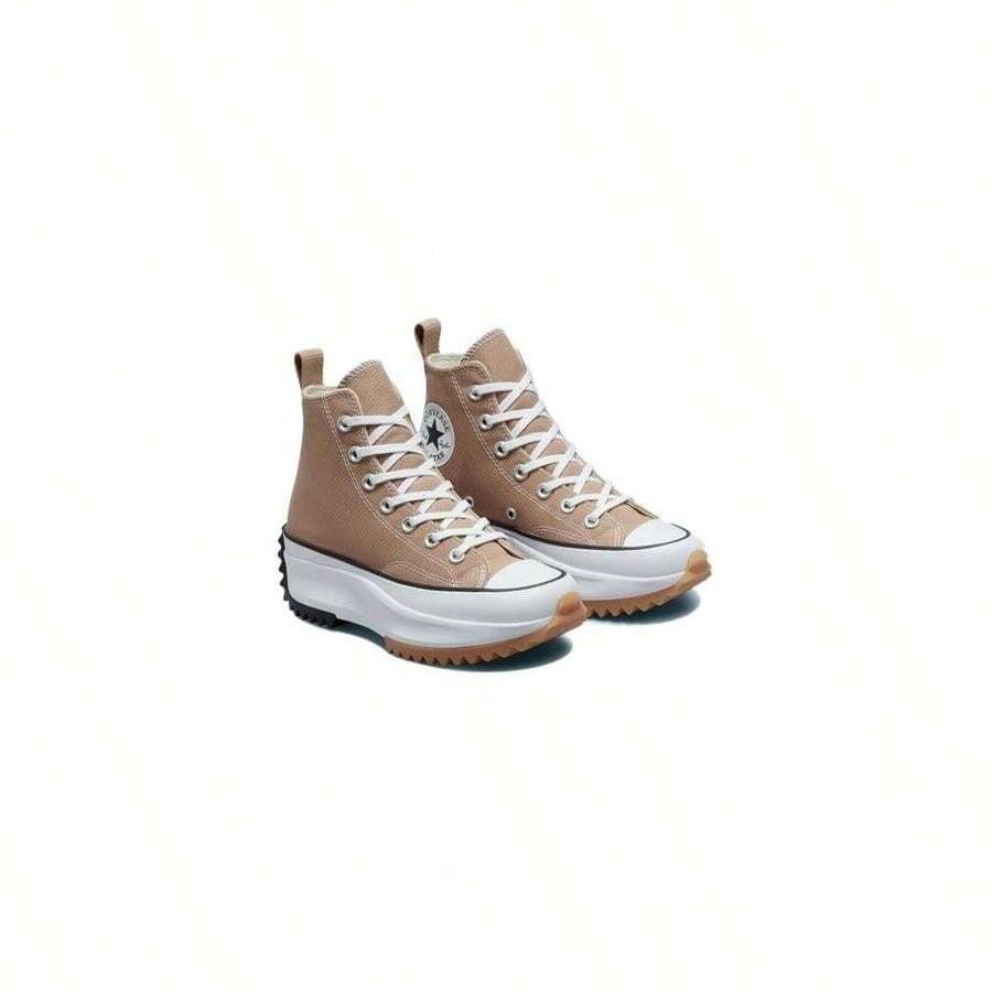Converse Run Star Hike 172727C Unisex US 12 Brown White Platform Shoes ...