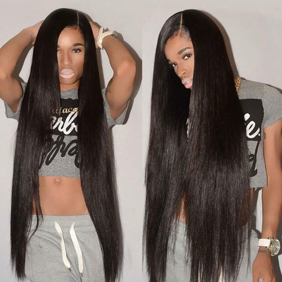 CYSURE Straight Brazilian Hair 3 Bundles Grade 9a Unprocessed Straight ...