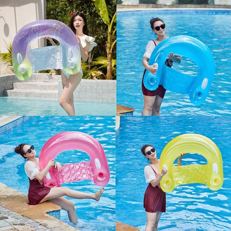 Hamaca de agua ROOXIN, anillo de natación inflable para adultos ...